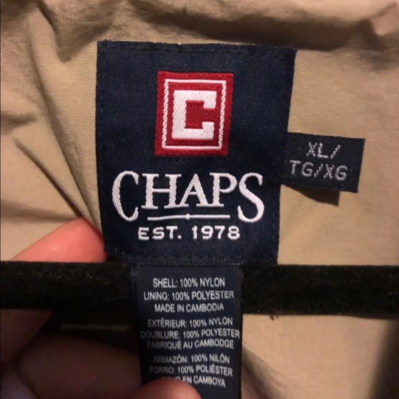 Chaps | Jackets & Coats | Vintage Chaps Lightweight Windbreaker Jacket ...